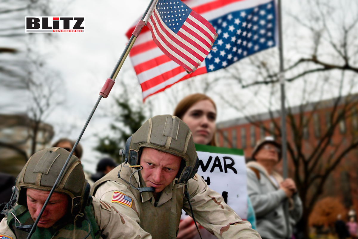 Mainstream propaganda machine galvanizing US public - BLiTZ