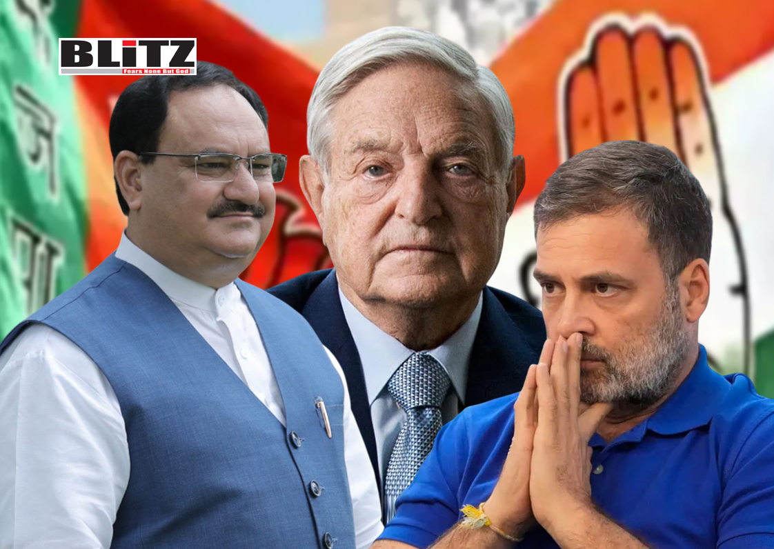 BJP accuses Congress of using ‘Soros playbook’ to destabilize - BLiTZ