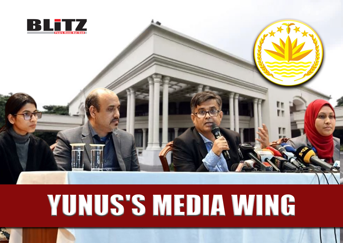 The dangerous propaganda playbook of Yunus's media wing - BLiTZ