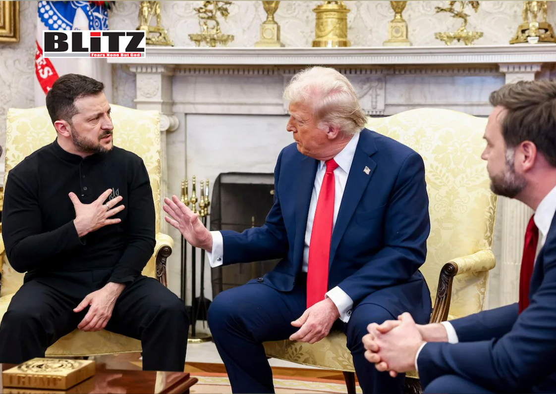 Zelensky expelled from White House after heated clash with Trump - BLiTZ