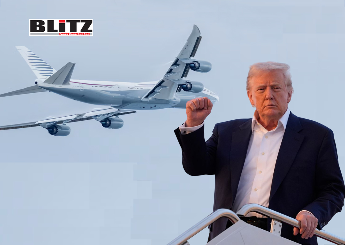 Trump set to accept luxury ‘flying palace’ gift plane from Qatar - BLiTZ